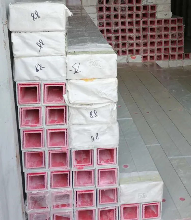 Hollow Structural Frp Rectangular Tube Profile Fiberglass Rectangular ...