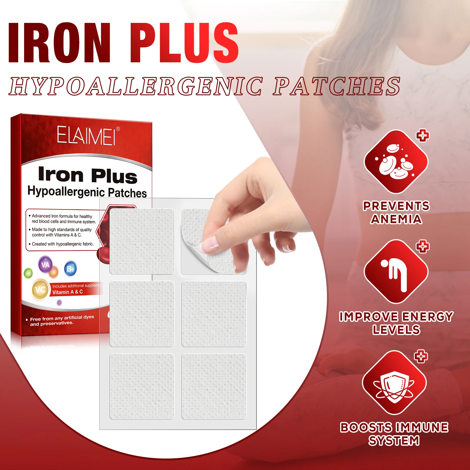 Elaimei Boosting Immune System Prevent Anemia Hypoallergenic Vitamin A ...