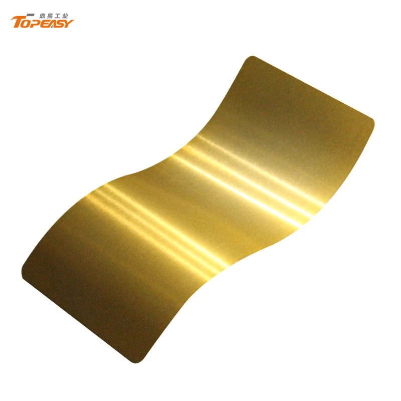 Wholesale electrostatic metallic gold powder coating paint gold chrome ...