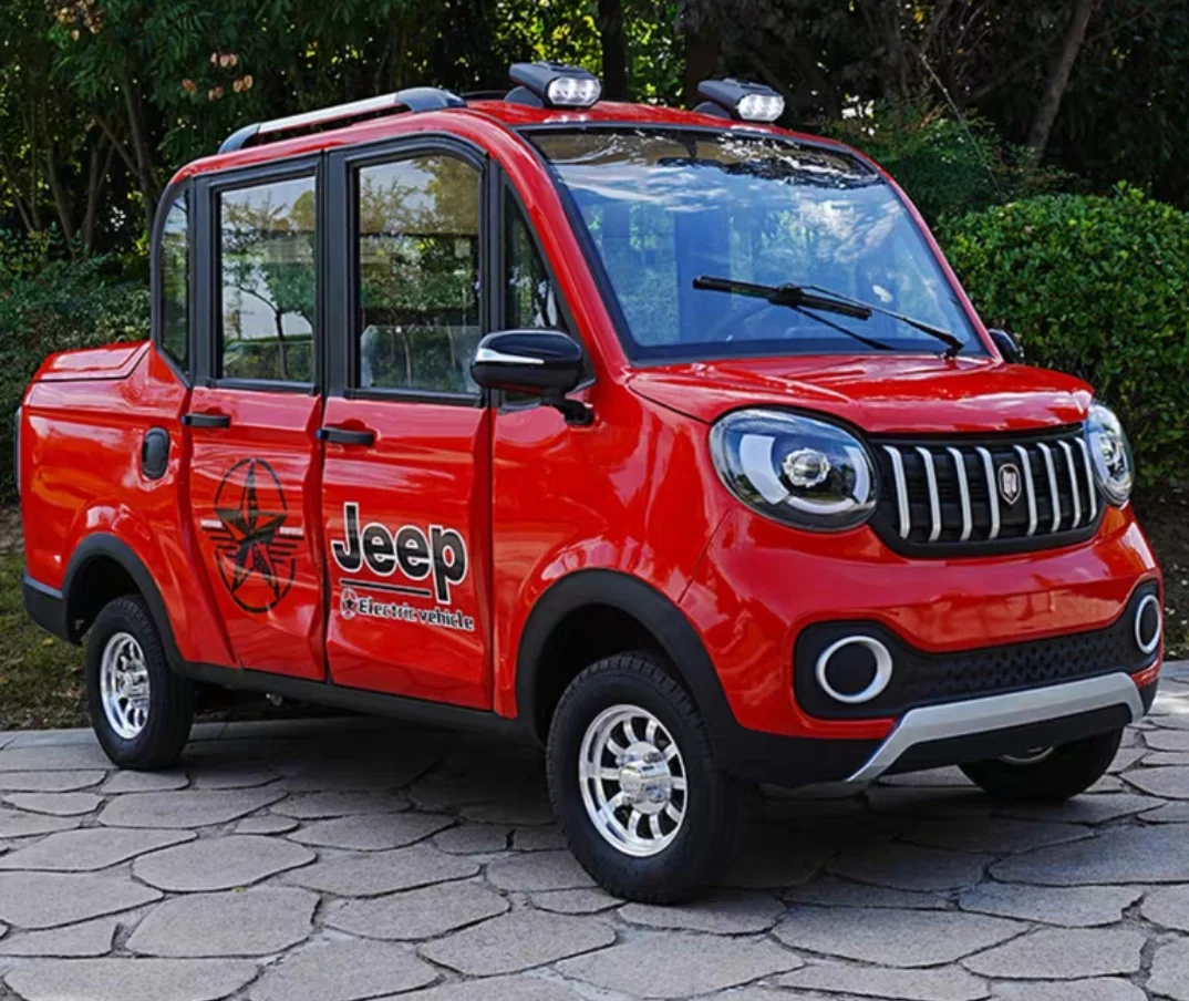 Four Wheel Electric Vehicles Electric Pickup Trucks Electric Mini ...