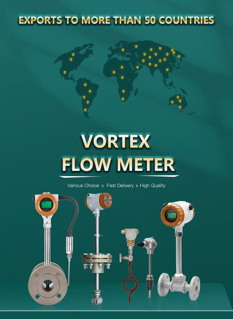 Wesdom Digital Rs485 Propane Biogas Steam Vortex Air Flow Meter Price - Buy Remote Type ...