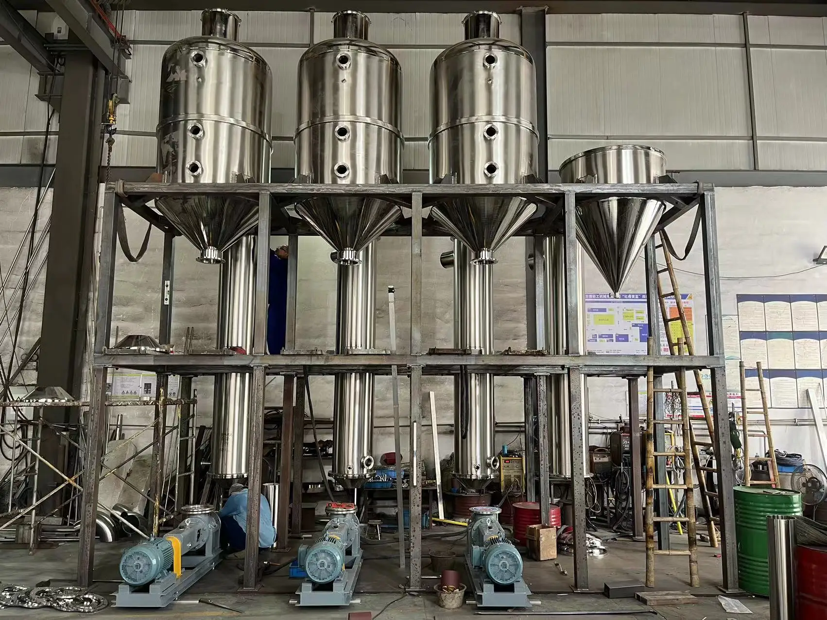 Nickel Sulfate Triple Effect Evaporation Crystallization Plant