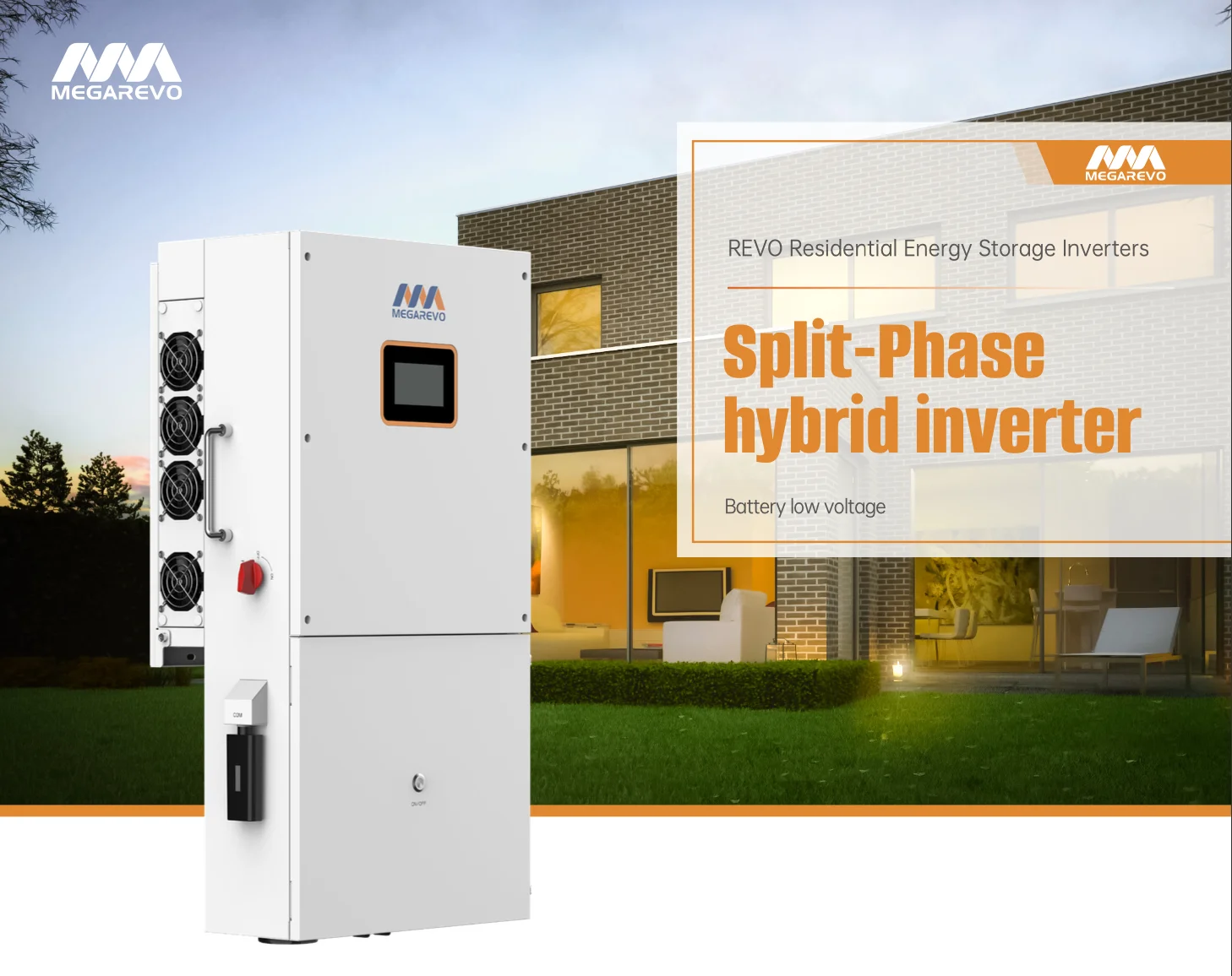 Megarevo R16KLNA-P4 - Efficient Hybrid Inverter for Solar