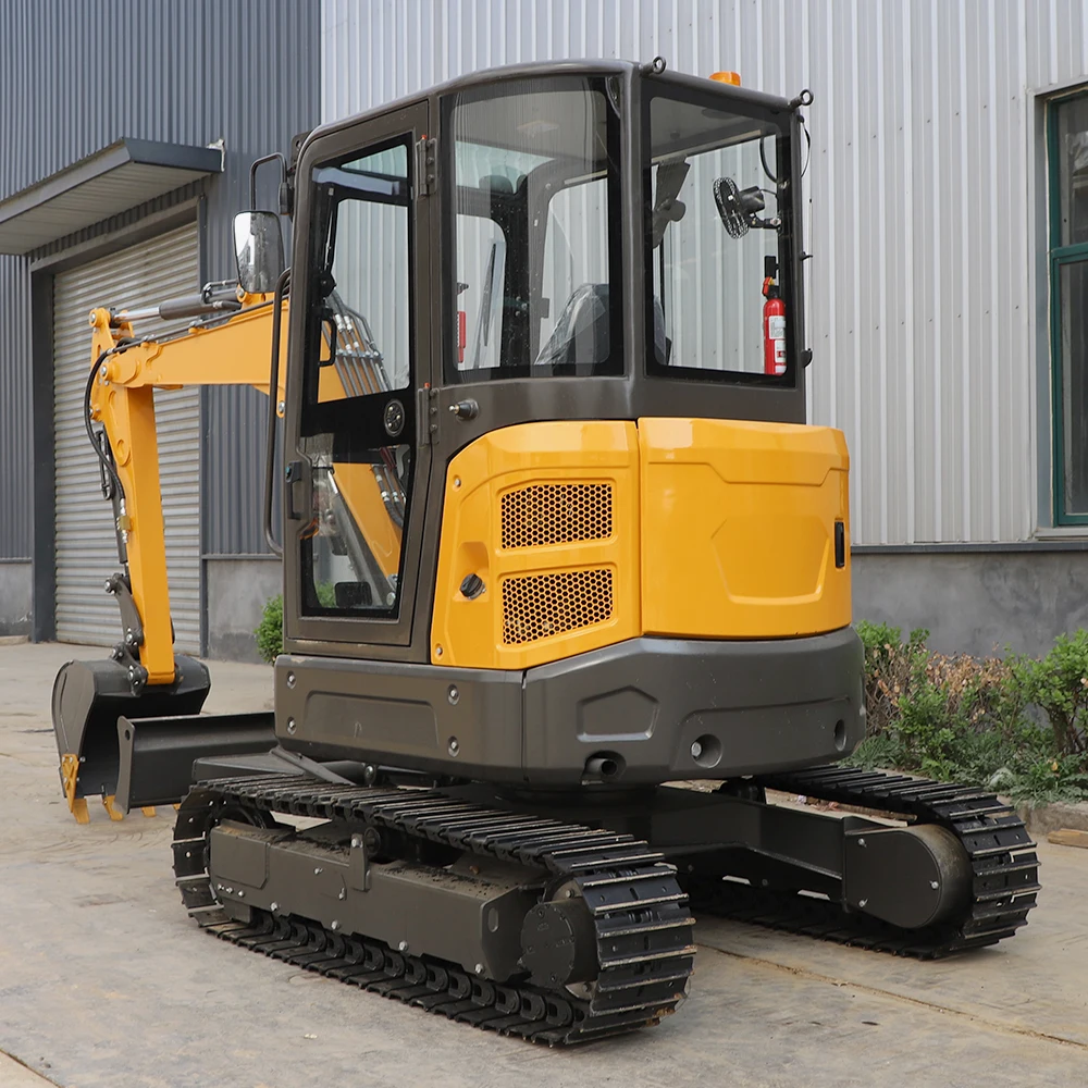 Mini Excavators with Kubota Engines - High Digging Power