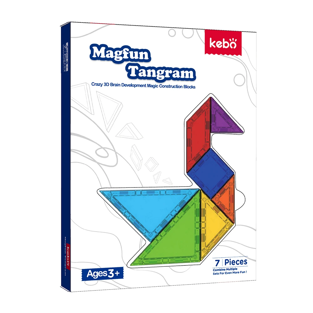 3d Plastic Magic Tangram Puzzle Wholesale Tangram Magnetic For Kids - Buy Tangram Magnetic,Magic ...