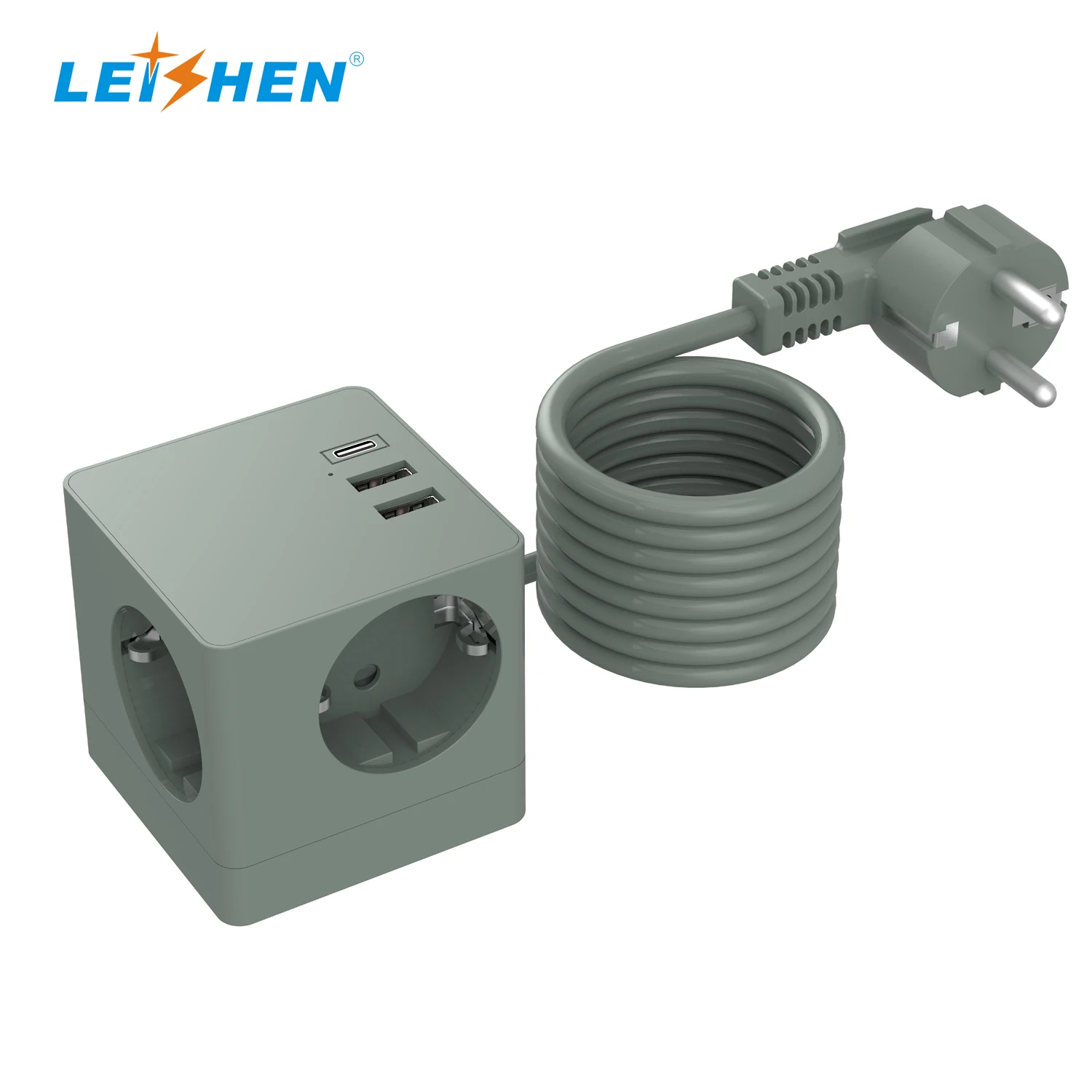 KEMA CE Certificates 16A Power Cube USB Multiple Socket