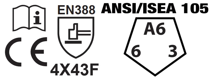 Nmshield Impact Level 2 Tpr Ansi Cut A6 Oilfield Industrial Heavy Duty ...