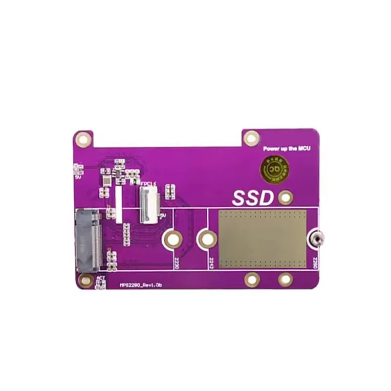 Raspberry pi 5 SSD expansion board Raspberry PI 5 generation PCIE to M ...