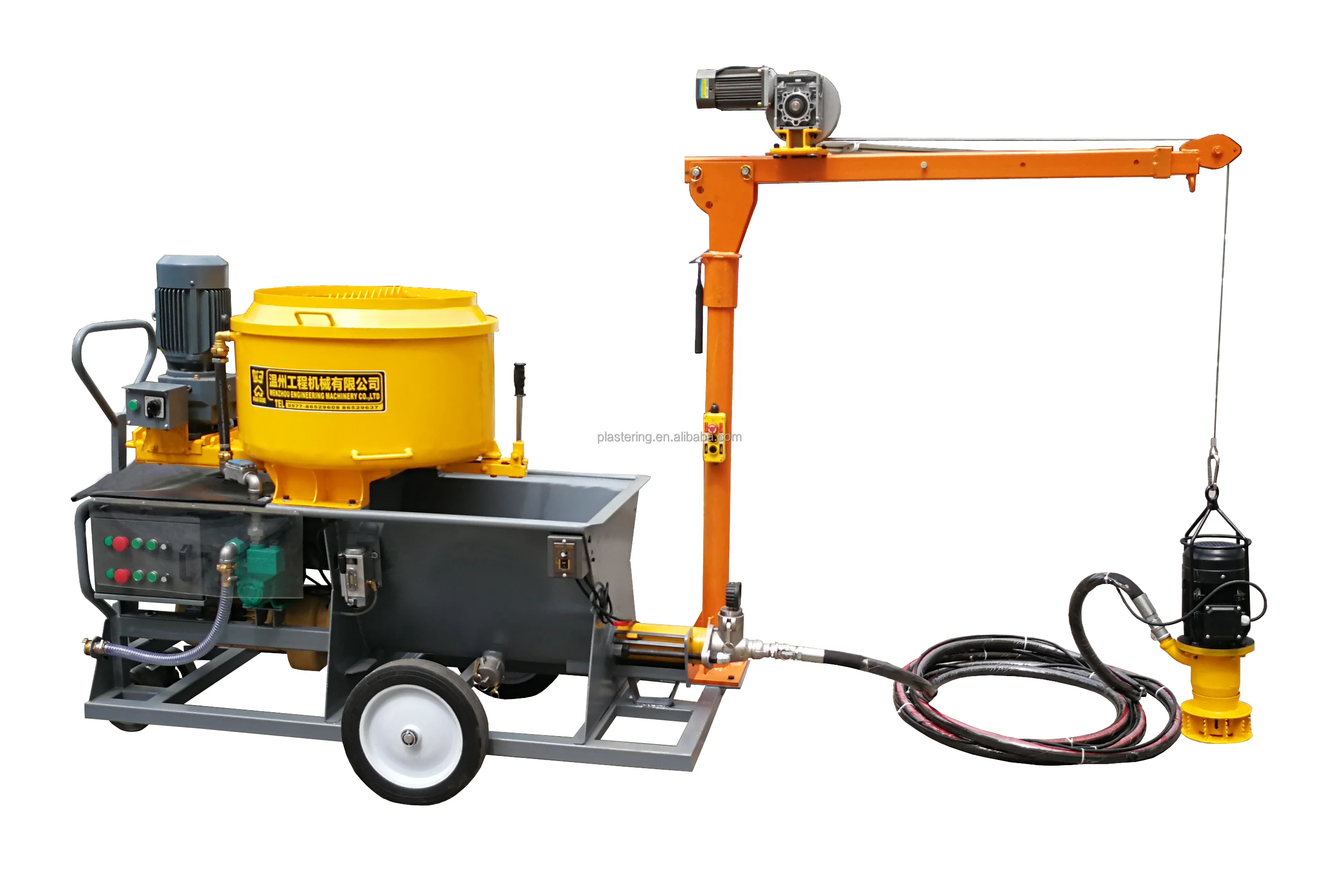 Rotary Spin Head for Cement Mortar Lining Sewer Rehabilitation