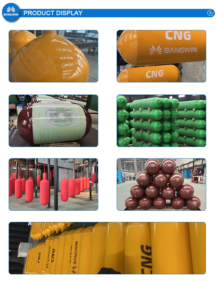 Bw Different Sizes Gnv Cilindro Empty Compressed 90l Cng Supplier 50kg ...