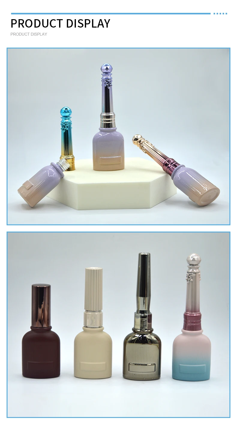 Custom Nail Polish Containers Cosmetic Acrylic Perfume Nail Polish ...