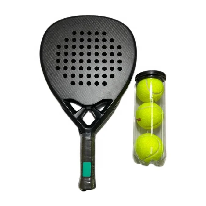 Professional Tecnis Beach Padel Tennis Racket Carbon Fiber Soft Padel ...