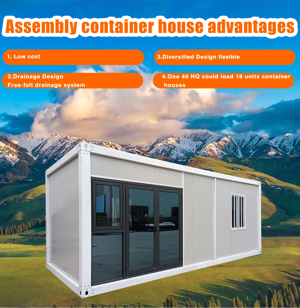 Detachable Customizable Color Modular House - Tiny Home