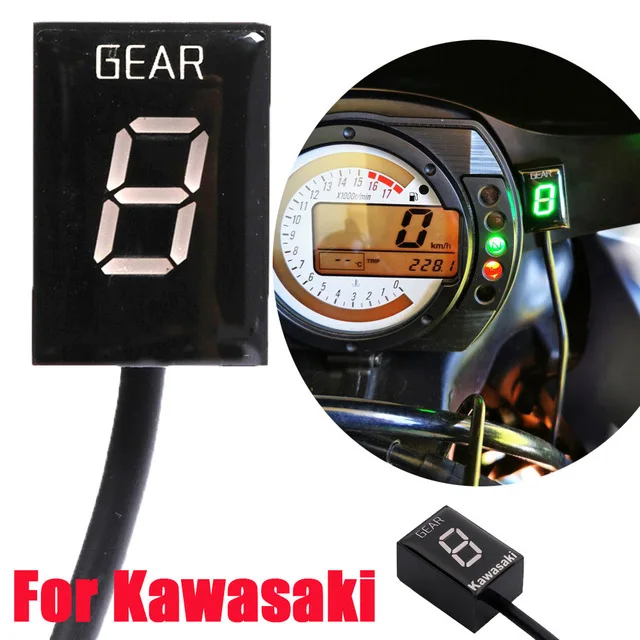 Gear Indicator for Kawasaki ER6N Z1000SX Ninja400 Motorcycle Speed ...