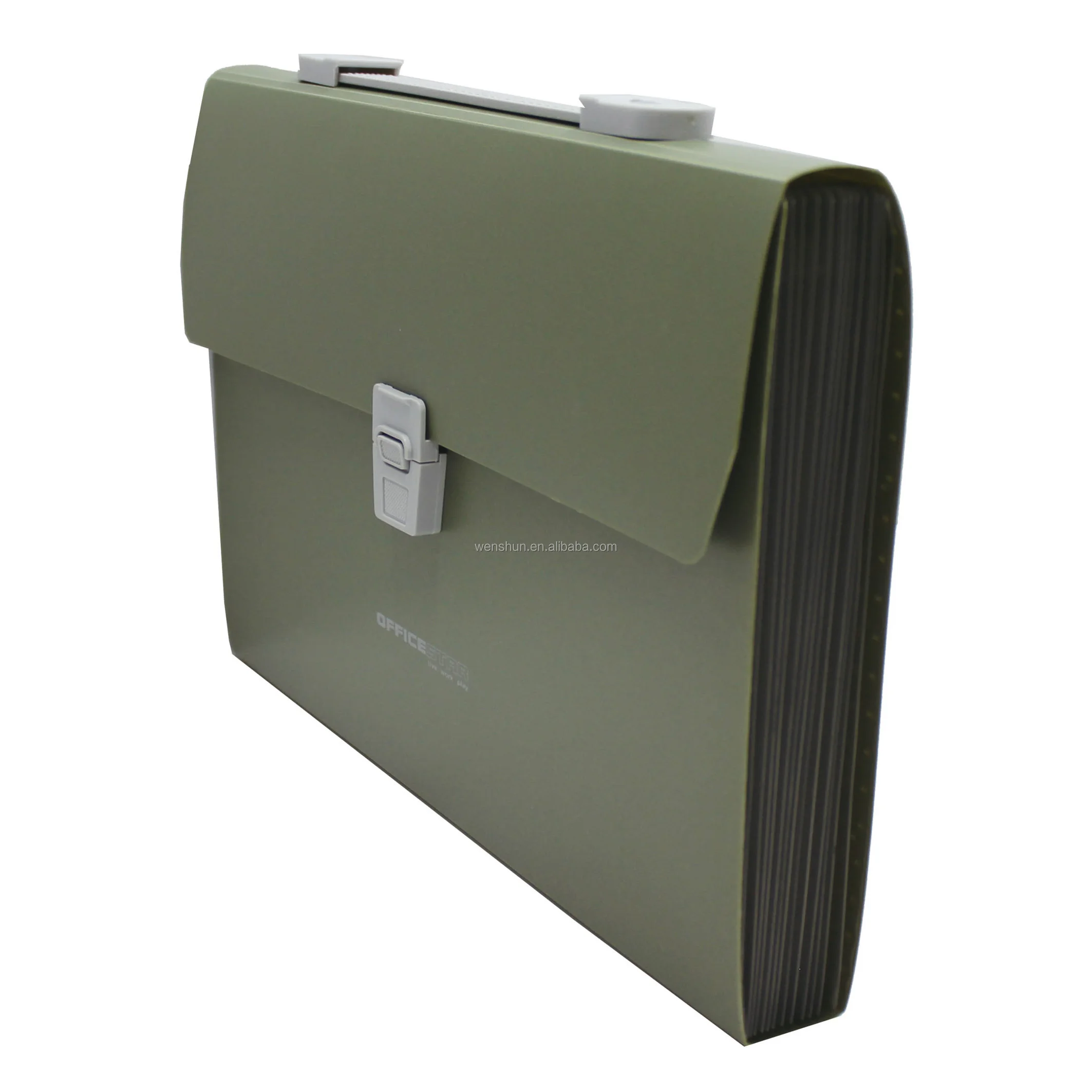 Portable Plastic PP Expanding File Folder with Logo 24 Accordion Pocket ...