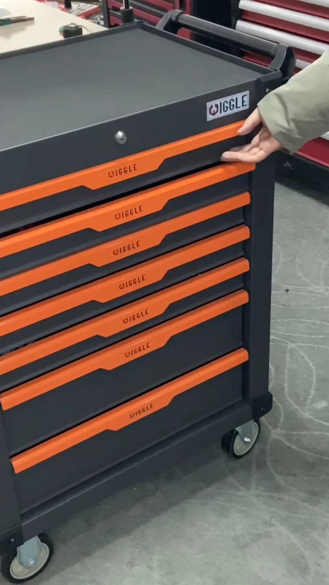 7 Drawers Garage Storage 421 Pcs Tool Sets Box Tool Chest Workshop ...