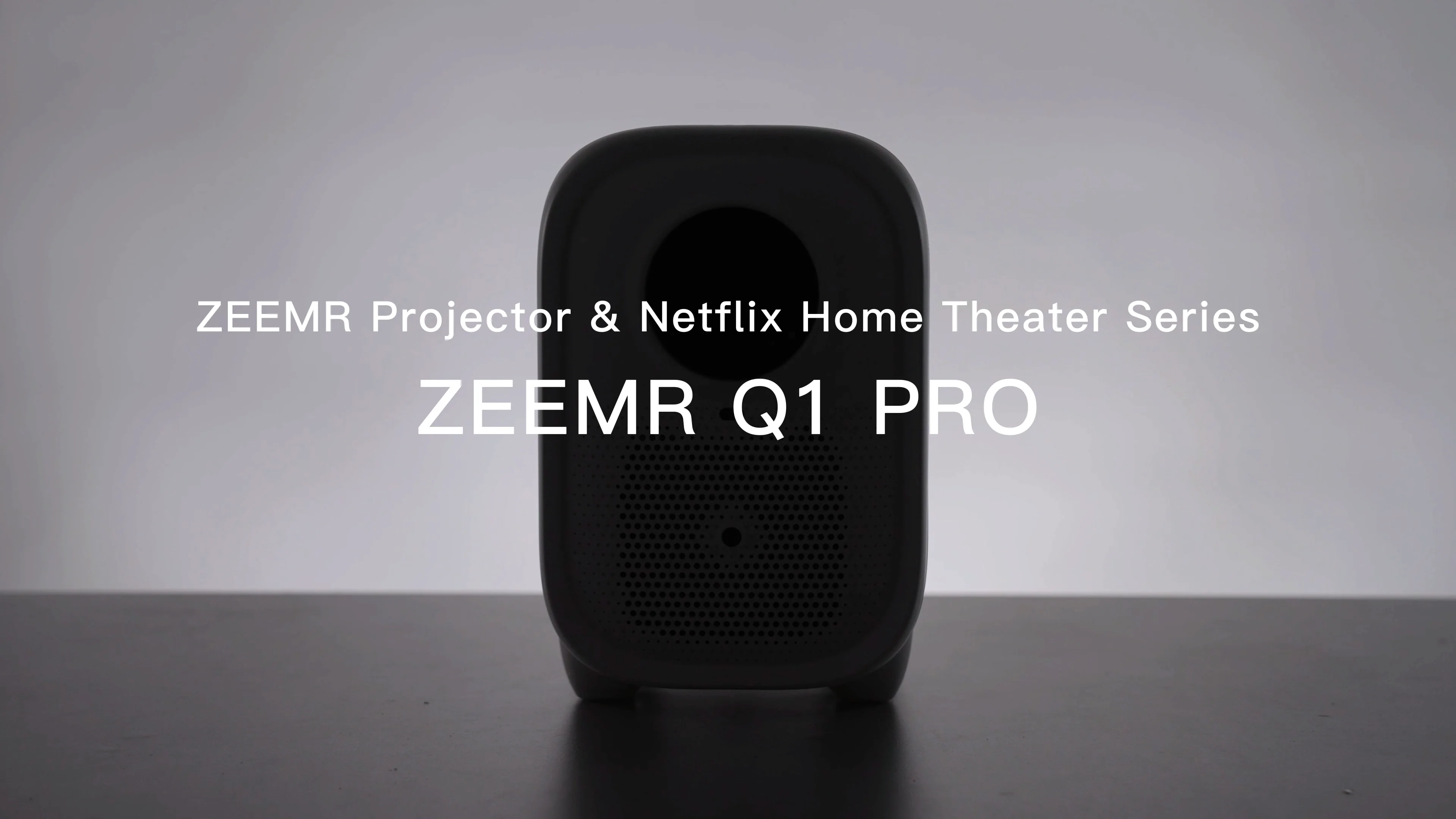 Zeemr Q1 Pro Mini Projetor Support Netfliex 1080p Full Hd 800 Ansi ...