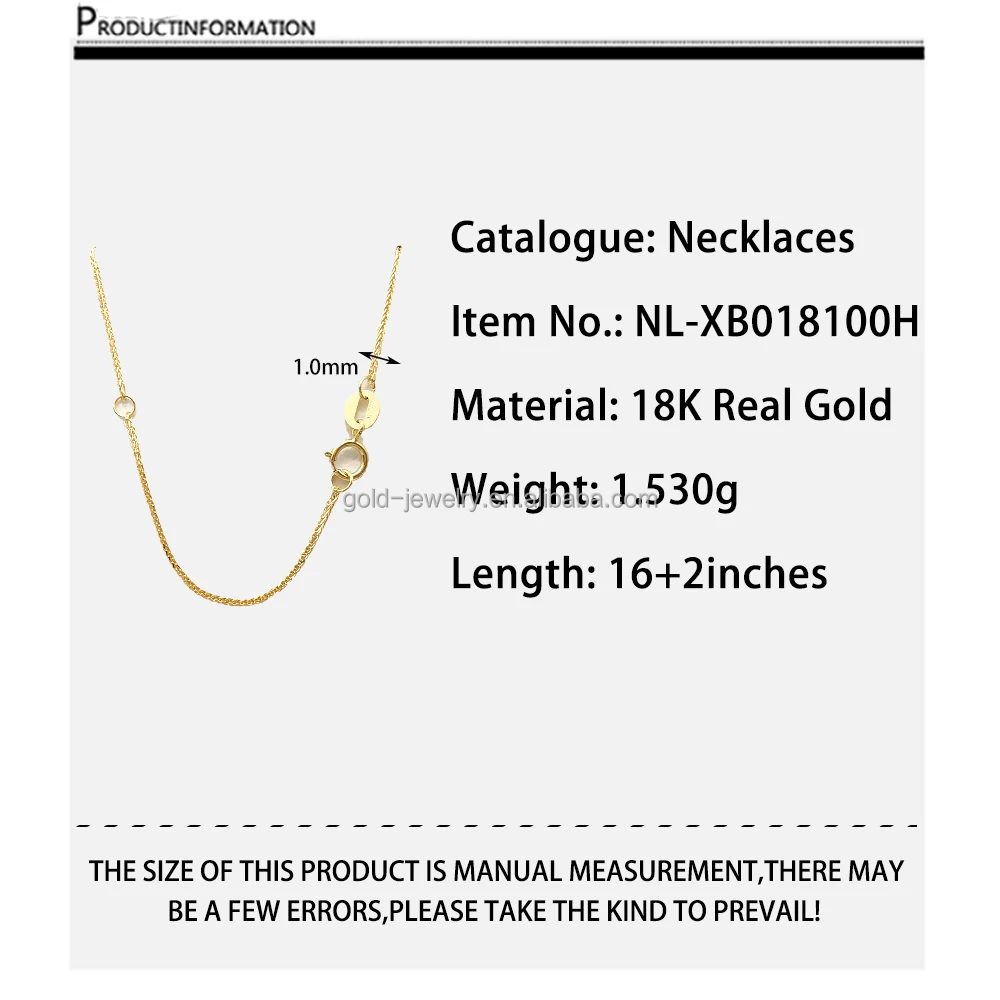 Shop Chopin Chains - Elegant 18K Gold Necklaces for Couples