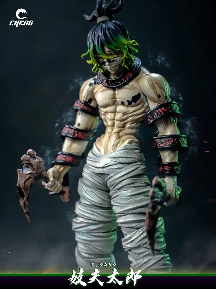 2 Style Demon Slayer Juuni Kitsuki Anime Figure Gyuutarou/daki Action ...