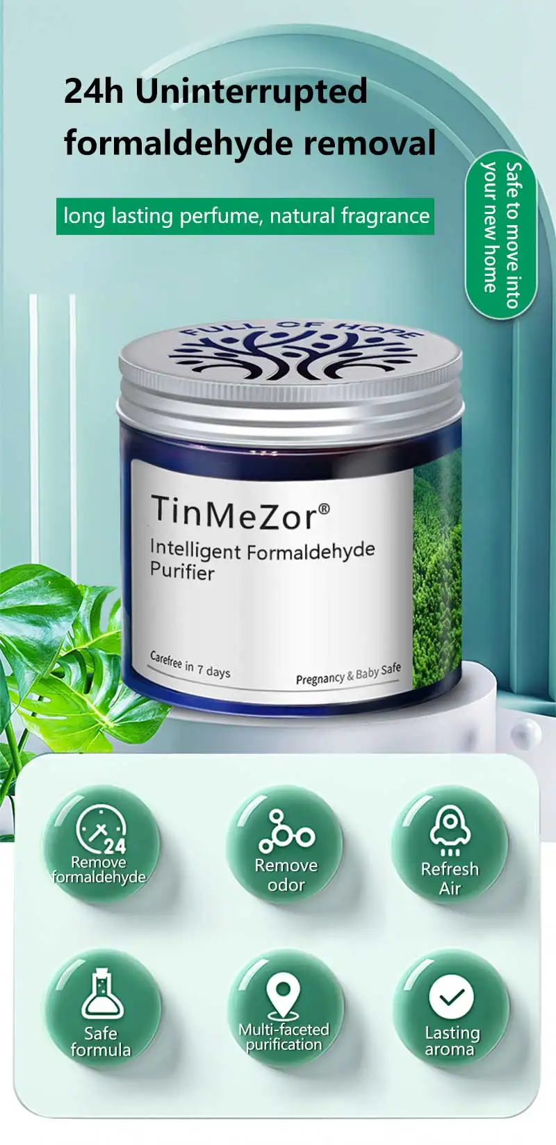 Wholesale Efficient Household Indoor Air Purification Jelly Deodorant ...