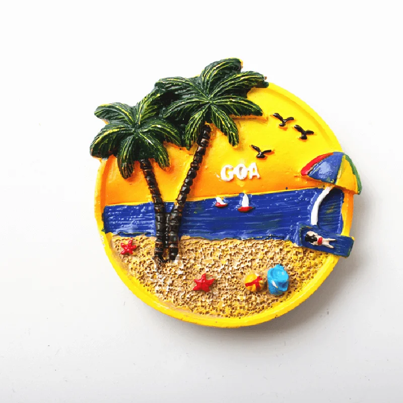 Cheap India Custom Goa City Tourist Souvenirs Blank 3d Resin Fridge ...
