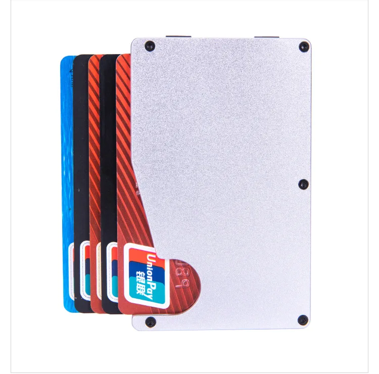 New Rfid Card Holder Wallet Aluminum Credit Card Holders Metal Wallet ...