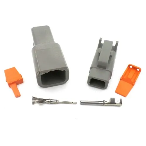 Dtm06-2s - Deutsch Dtm 2 Way Gray Plug Connector - Buy Dtm06-2s ...
