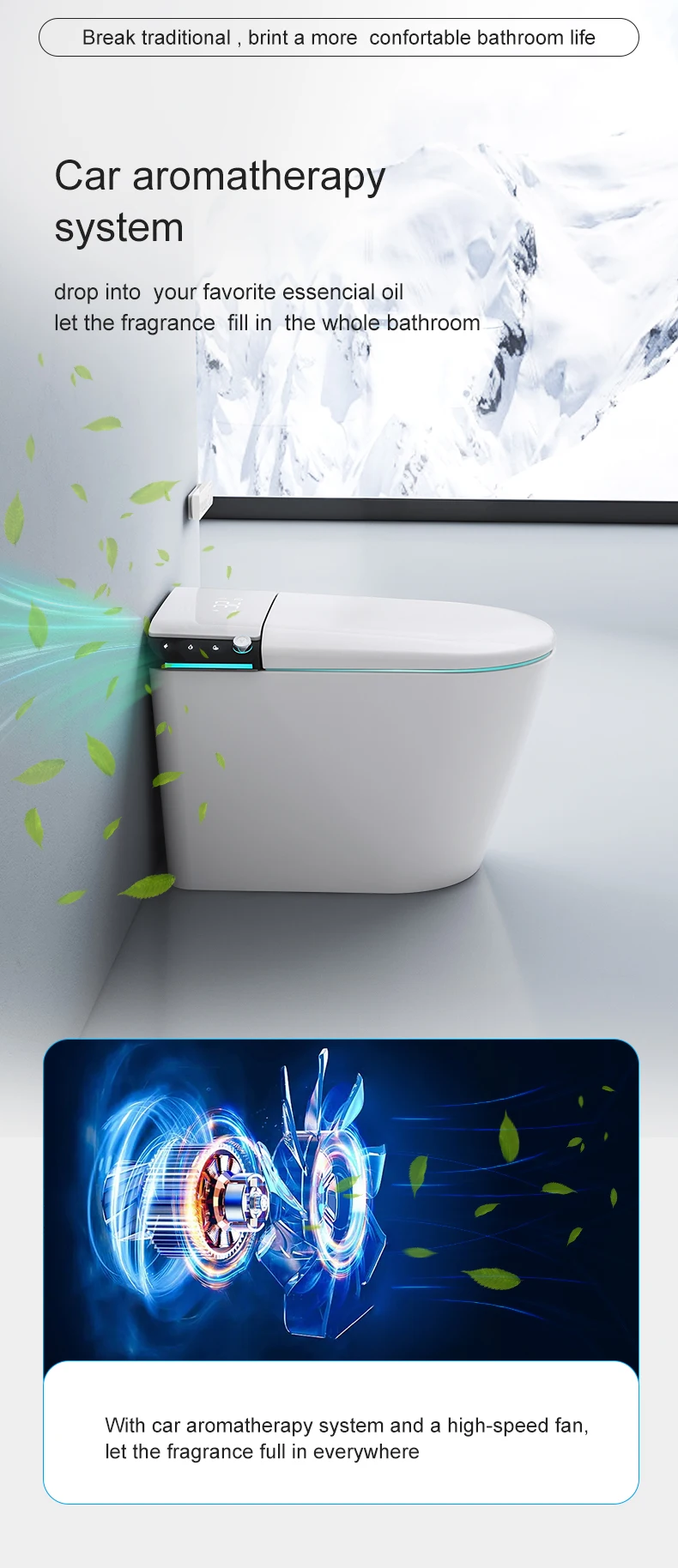 Wc Toilet Self Smart Toilet Intelligent With Voice Function| Alibaba.com