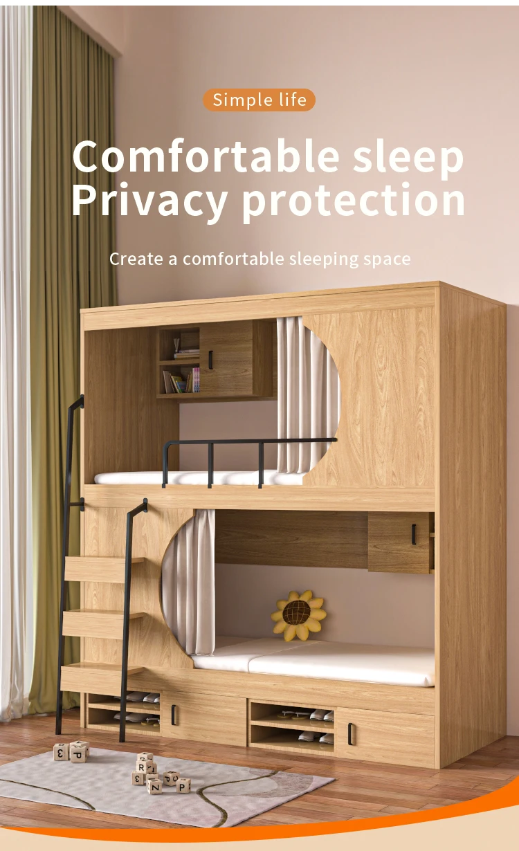 Modern Full Size Sleeping Pods Bunk Bed for Sale - Eco-Friendly Hotel ...