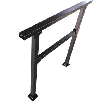 3 Steps Square Tube Handrail Stair Rail With Installation Kit - Buy ...