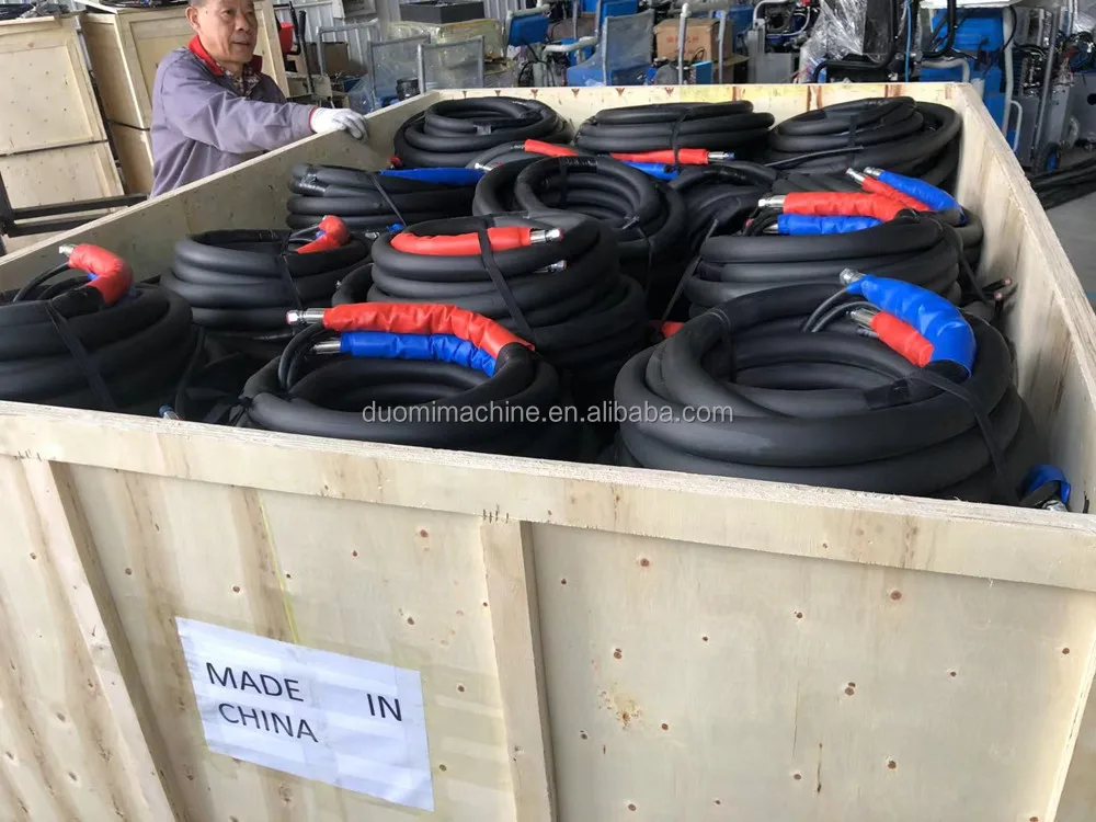 Made In China Polyurethane Recoil Air Hose Foam Machine Polyurethane ...