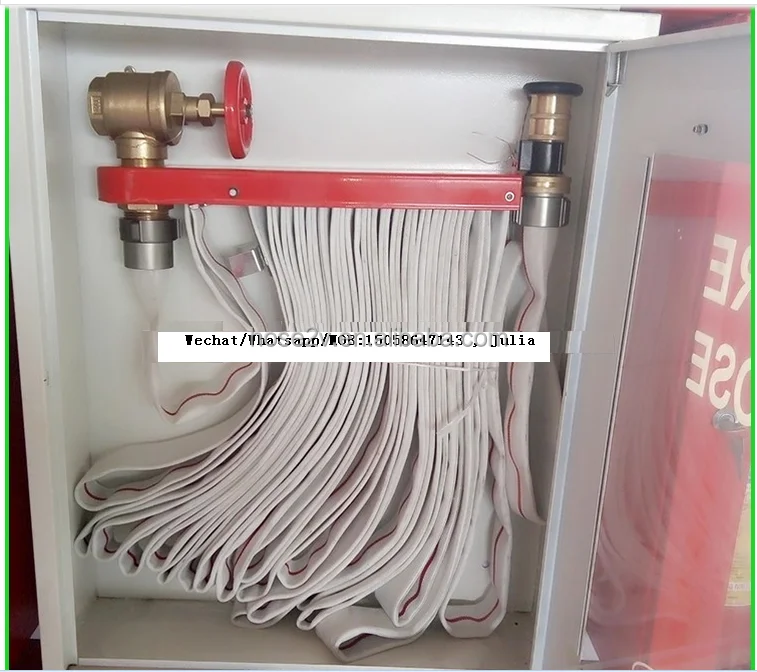 TOWAY Flat Fire Hose Reel Rack & Cabinet with Durable Steel Storage for ...