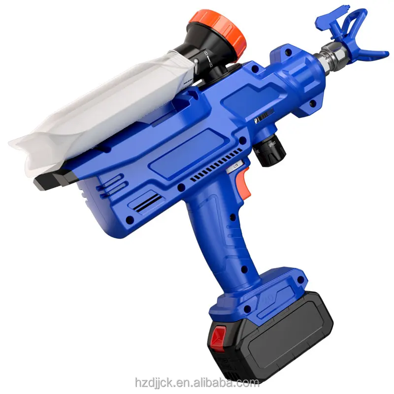 Lithium Battery High Voltage Airless Spray Machine Gun