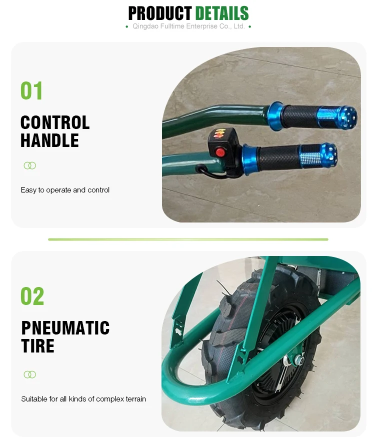 Battery Barrow Trolley Electric Powered Wheelbarrow Electric Kit - Buy ...