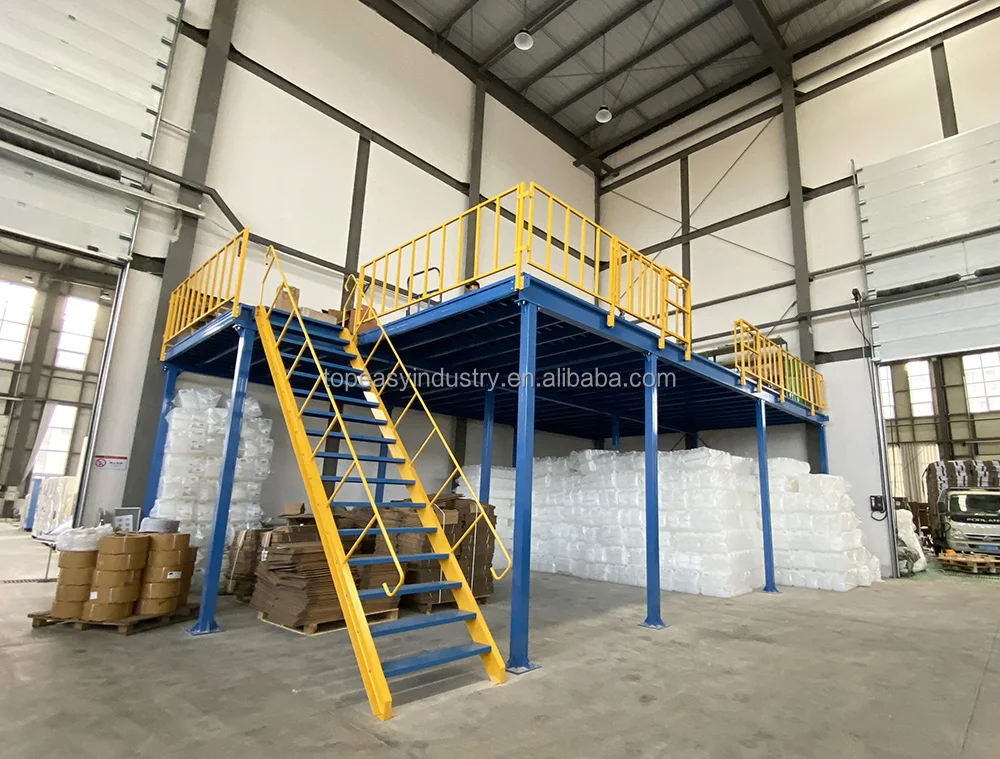 Customized Multi-level Warehouse Storage Loft Steel Loft Loft Type ...