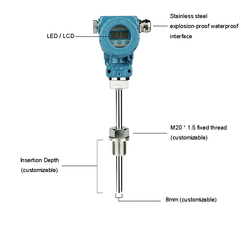 Accurate Temperature Sensor - 4-20ma Transmitter for Medical Devices