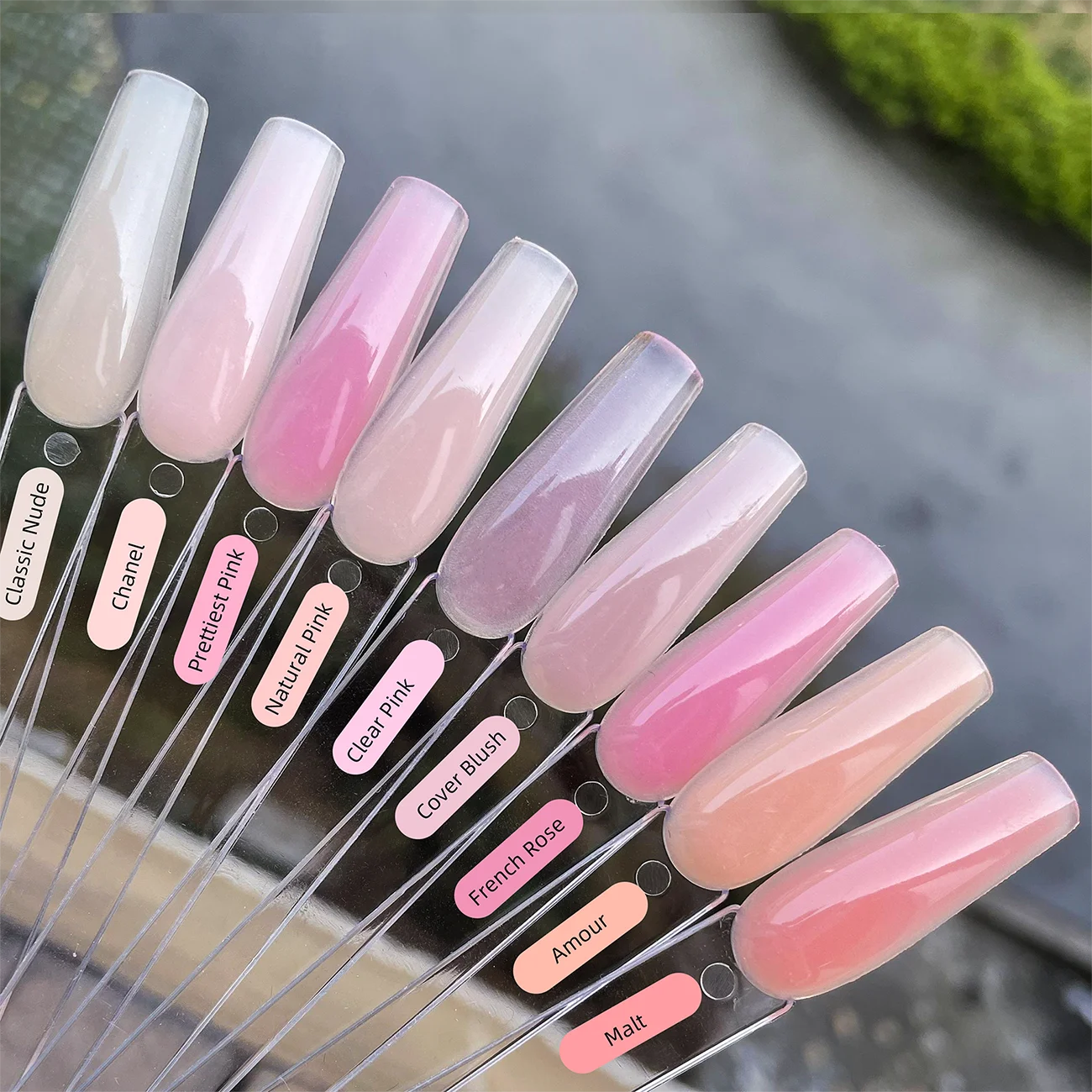 Bset Quality Buttery Jelly Clear Acrylic Powder Custom Pink Acrylic ...