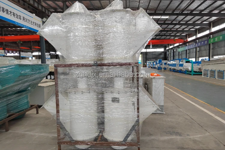 Railcar Barge Port Grain Storage Unloading Eco Dust Suppressing Hopper ...