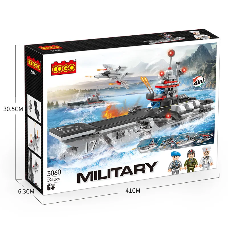 Cogo 594 Pcs Educational Toys Building Blocks Assemble For Kids - Buy ...