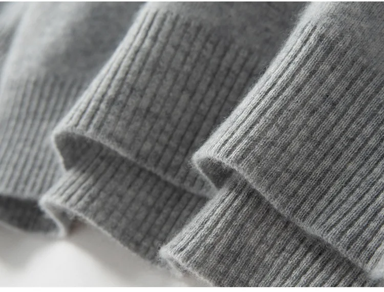 Wholesale Mens Cashmere Sweater Classic Simple Style Cashmere Polo Neck ...