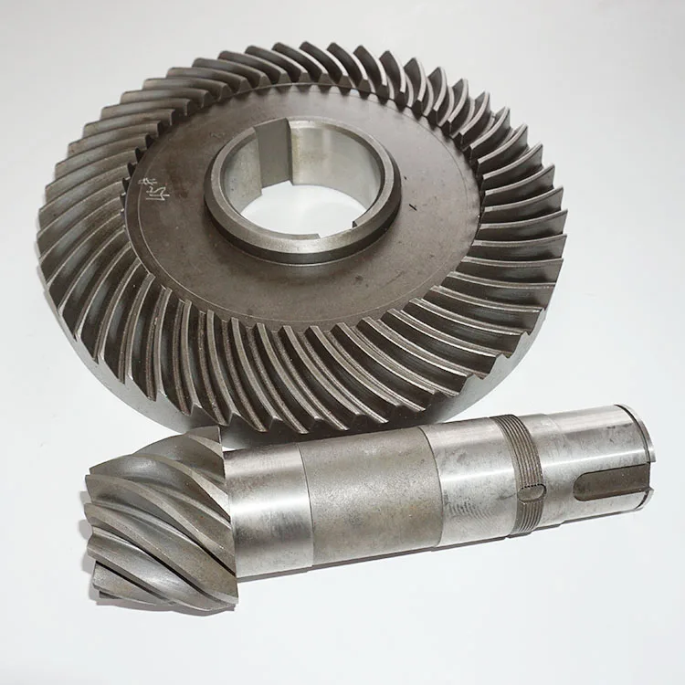 Concrete Mixer Gearbox Spare Parts Pinon Bevel Gear 1.0/2.0/3.0 Factory ...