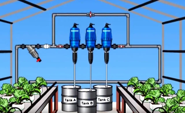 1~10% Water Driven Dosing Pump - Automatic Chemical Doser