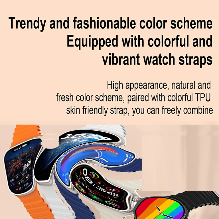 2.3inch Large Screen Intelligence 49mm Watch 9 Ultra 2 Smart 12 In 1 ...