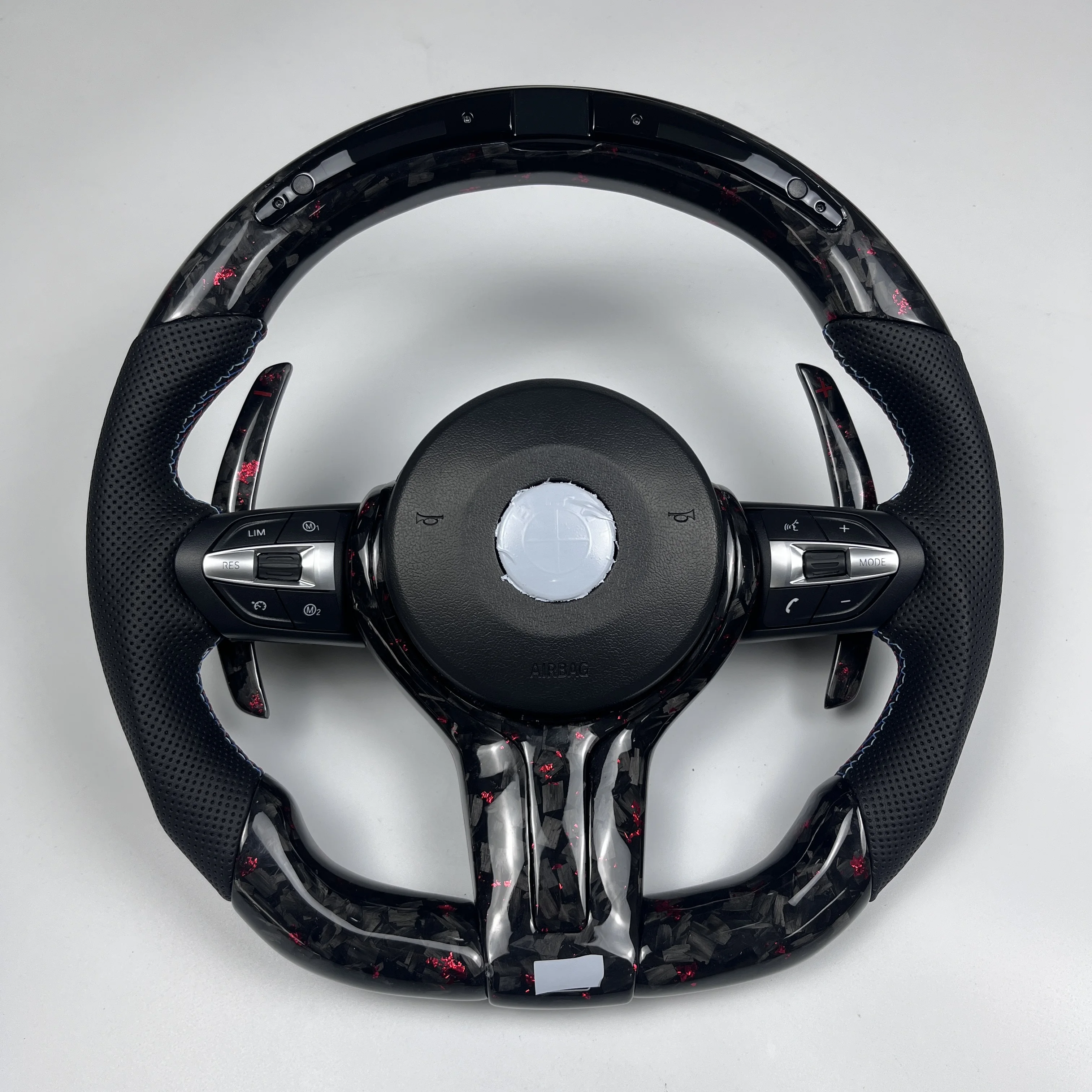 Led Racing Car M Sport Steering Wheel For Bmw F15 X5 F16 X6 M2 M3 M4 ...