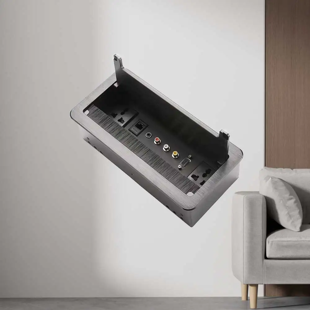 Oswell Wall Track Socket Embedded Orbital Eu Movable Modular Power Rail ...