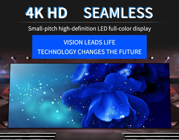 Small Pitch Pixel LED Video Wall P1.86 Indoor LED Screen Indoor Led ...
