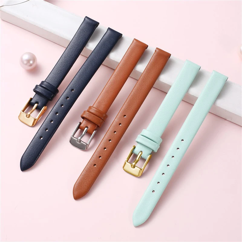 Real Animal Skin Watch Band For Women Handmade Full Grain Leather ...