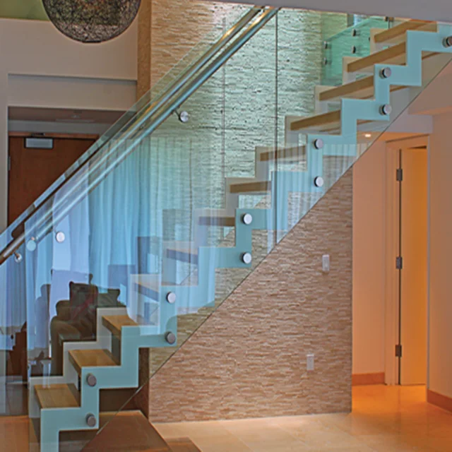 Customized Side Mount Frameless Glass Railing Balustrade Stainless ...