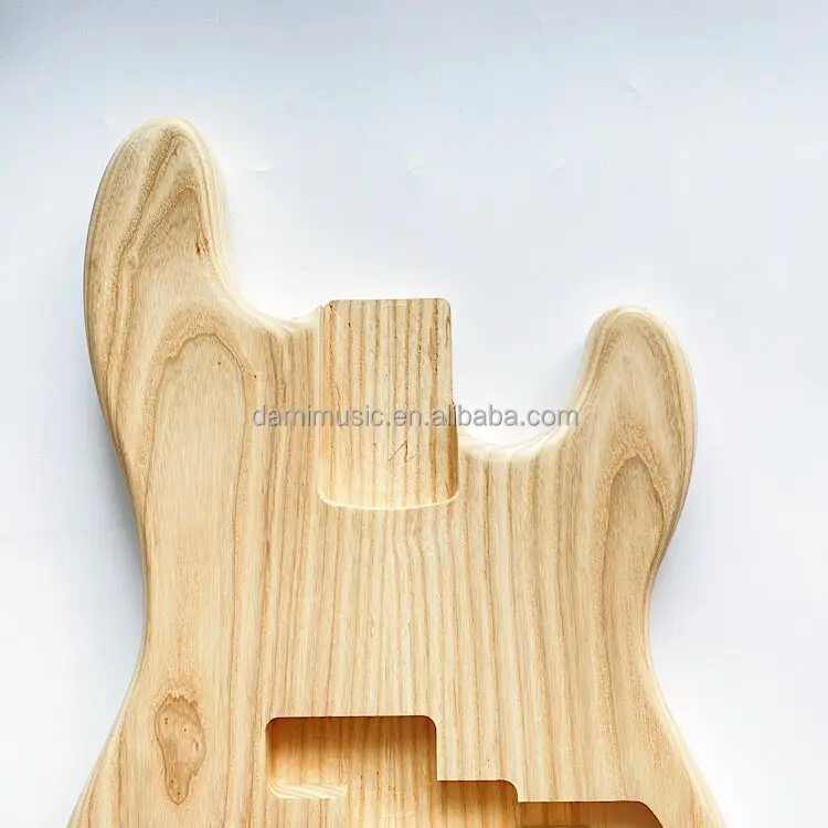 High Quality Ash P Bass Body - Unfinished for Wholesale