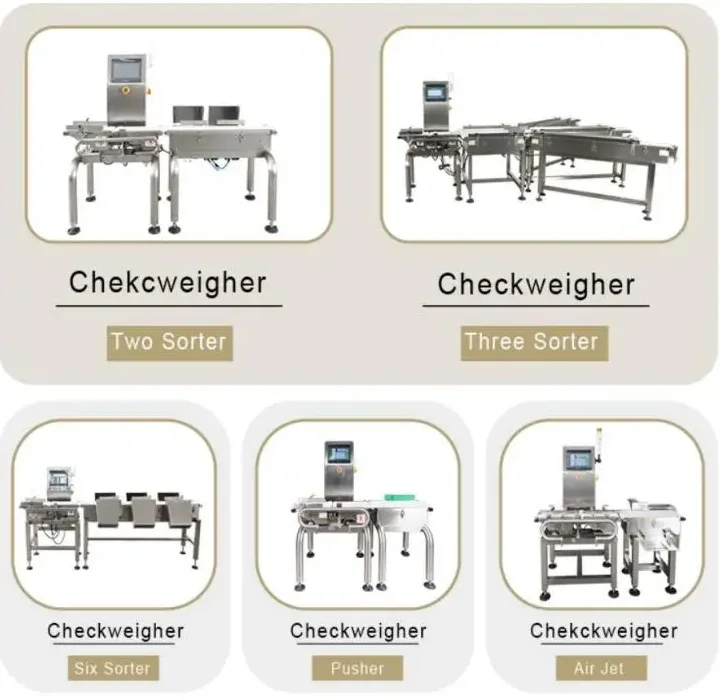 Automatic Online Left and Right Scale Small Checkweigher Mini ...